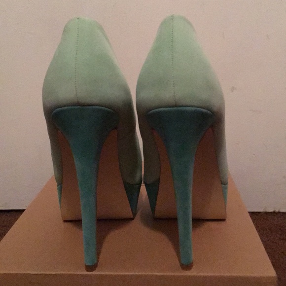 truffle | Shoes | Truffle Colorblock Platform Heels | Poshmark